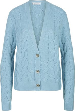 Peter Hahn Strickjacke Peter Hahn Cashmere blau