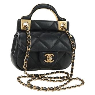 Chanel Pre-owned Vintage Mini Schultertasche - - Pre-owned - Damen - Schwarzk - ONE SIZE