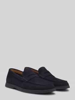 HUGO BOSS Loafer aus Rindvelours
