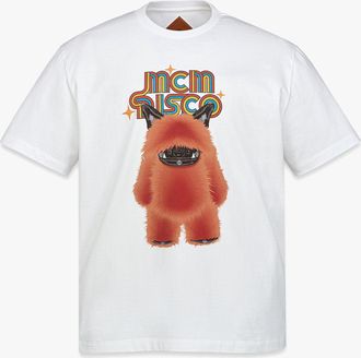 MCM T-Shirt Mars Dog Disco aus Bio-Baumwolle