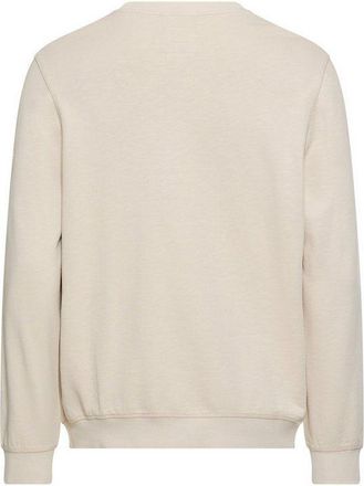 Camel Active Sweatshirt unifarben aus reiner Baumwoller