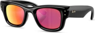 Ray-Ban unisex, Accessoires, Noir, Taille: 47 MM Wayfarer Puffer Lunettes de soleil