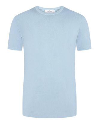 Gran Sasso Leichtes Strick T-Shirt aus &auml;gyptischer Baumwolle in