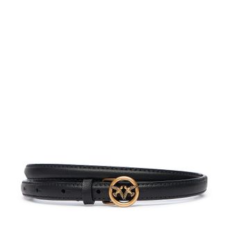 Pinko G&uuml;rtel PINKO Thin Belt H1 AI 25-26 PLT01 105481 A0F1 Schwarz