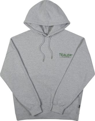 Tealer Unisex Hoodie Basic Ss23 Kapuzenpullover, grau, Medium