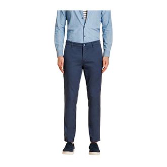 Mason's Homme, Pantalons, Bleu, Taille: XS Pantalon Chino Milano