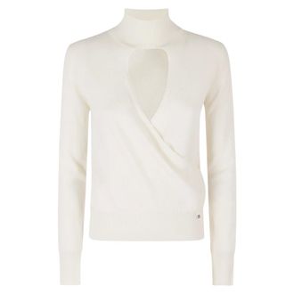 Herno Damen, Strickwaren, Wei&szlig;, SGr&ouml;&szlig;e
