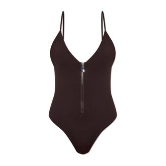 The Attico Il Primo Bagno Einteiliger Badeanzug - - Swimwear - Damen - Braun - XS