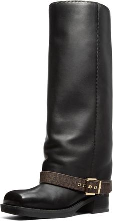 Michael Kors COLBY BOOT BROWN BLK Damen, EU 40.5