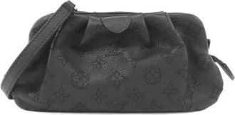 Louis Vuitton Pre-owned Mahina Scarla Mini Calf Shoulder Bag - Femme - Pre-owned - Noir - Taille: ONE Size