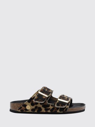 Birkenstock Sandales &agrave; Talons Femme couleur Marron