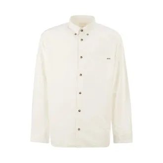A.P.C. A.p.c. - Casual Chemises - Homme - Chemises - Blanc - Taille: XL