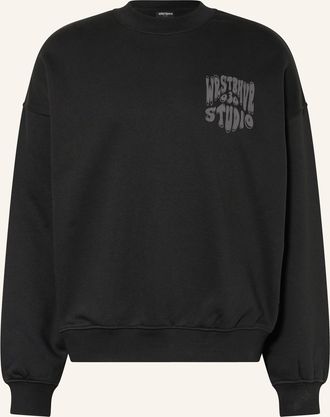 Worst Behavior Wrstbhvr Oversized-Sweatshirt Flynn schwarz