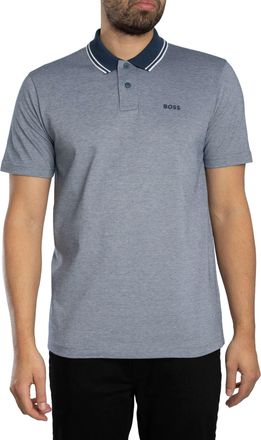 HUGO BOSS Peoxford Polohemd, Blau
