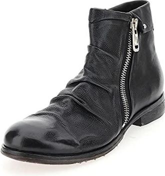 A.S.98 CLASH Bottine en Cuir Femme NERO 41