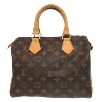 Louis Vuitton Sac &agrave; main en toile vintage Pre-owned - Femme - Pre-owned - Brun - Taille: ONE Size