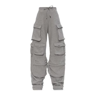 The Attico Damen, Hosen, Grau, 2XSGröße