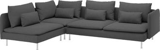 IKEA SÖDERHAMN Ecksofa 4-sitzig