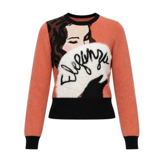 Dolce & Gabbana Pull &agrave; col rond - Femme - Pulls - Multicolore - Taille: 38 FR