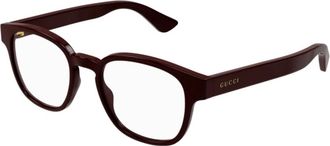 Gucci Stilvolle schwarze Sonnenbrille f&uuml;r M&auml;nner - - Accessories - unisex - Rot - 49 MM
