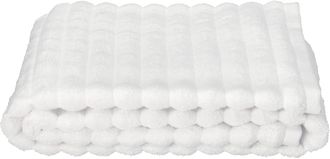 Zone Denmark Inu Badehandtuch, Handtuch 70x140 cm, Hochwertiges Duschhandtuch, Badetuch aus 100% Baumwolle, Weiß