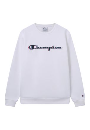 Champion Herren Legacy Man - Big Logo Sweatshirt, Weiß, XXL, Weiß (Ww001), XXL