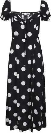 Mar De Margaritas Femme, Robes, Noir, Taille: 36 FR Midi Robes