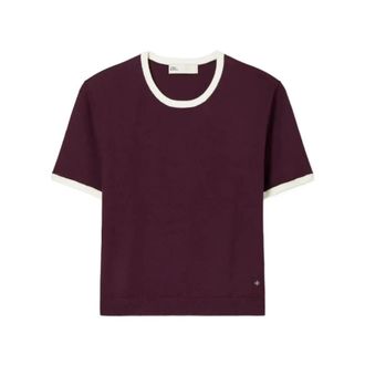 Tory Burch Tory Burch T-Shirts und Poloshirts - - Knitwear - Damen - Rot - M