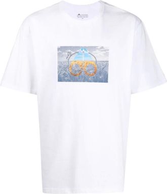 Moose Knuckles Homme, Tops, Blanc, Taille: M T-shirt