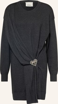Isabel Marant Marant &Eacute;toile Strickkleid Florisse Mit Schmucksteinen grau