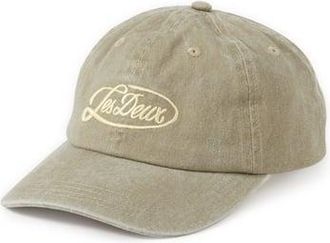 Les Deux Casquette brod&eacute;e en coton