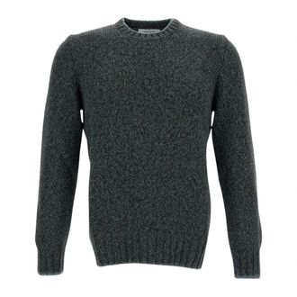 Gran Sasso Round-Neck Strickwaren - - Knitwear - Herren - Grau - 2XL
