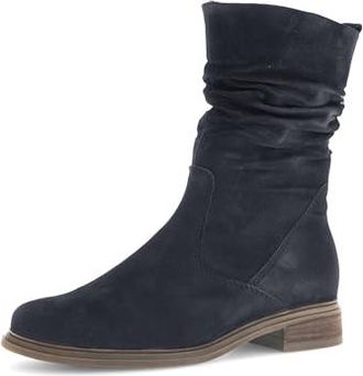 Gabor 72.793.43 Bottes tendance pour femme, Bleu foncé 46, 37.5 EU