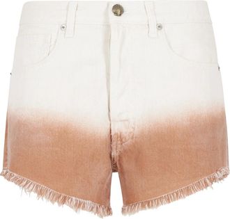 Alanui Femme, Shorts, Brun, Taille: W26 Shades Of Eden Denim Shorts