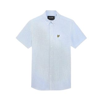 Lyle & Scott Short Sleeve Shirts - - Shirts - Herren - Blau - S