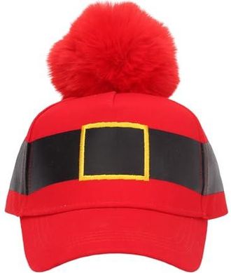 Generic Casquette de baseball de No&euml;l rouge - Chapeau de camionneur r&eacute;glable unisexe | Chapeau de vacances de P&egrave;re No&euml;l | M&eacute;lange de coton et de polyester, pa