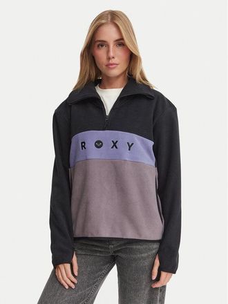 Roxy Fleecejacke ERJFT05104 Schwarz Regular Fit