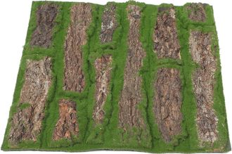 NUOBESTY K&uuml;nstliches Moos f&uuml;r Mikrolandschaften Kunstrasen-Dekoration K&uuml;nstliche Moosmatte Zubeh&ouml;r f&uuml;r Miniaturg&auml;rten Simulierte Flechten-oberfl&auml;che Pflegeleic