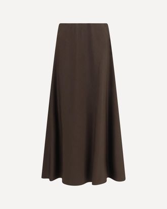 Brunello Cucinelli Flute virgin wool and viscose twill Skirt Female 42