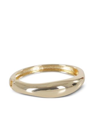 Erika Cavallini Semi Couture bracelet à fermoir à charnière - Or