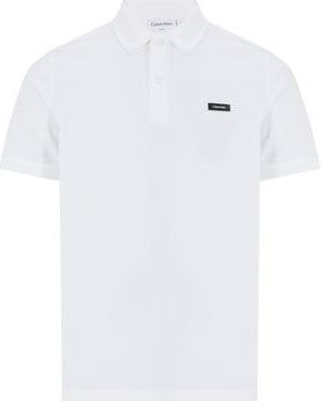 Calvin Klein Polo slim en piqué de coton