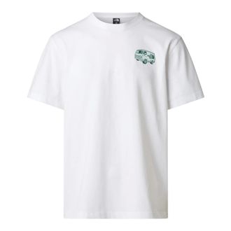 The North Face Homme, Sport, Blanc, Taille: M T-shirt d&eacute;contract&eacute; avec imprim&eacute; Van Life