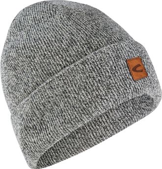 Camel Active Herren Beanie aus einem Baumwollmix Grau, Menswear-OS