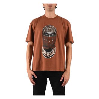 Ih Nom Uh Nit T-shirt Mask Jewelry - Homme - Tops - Brun - Taille: L