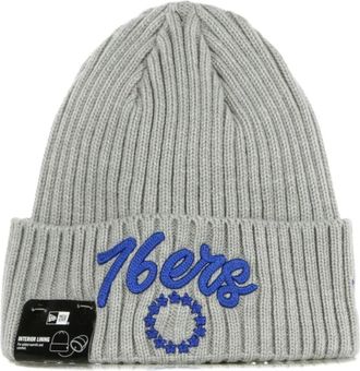 New Era NBA Draft Strickm&uuml;tze Grau - - Accessories - Herren - Grau - ONE SIZE