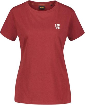 BOSS Damen T-Shirt aus Baumwolle C_ESOGO_3
