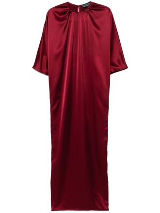 Gianluca Capannolo robe longue Glenn - Rouge