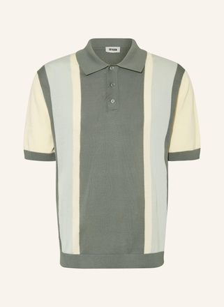 Drykorn Drykorn Strick-Poloshirt Tamian Relaxed Fit gruen