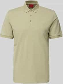 HUGO BOSS Poloshirt mit Label-Print Modell Donos