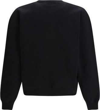 Gucci Embossed Logo Cotton Sweatshirt - Black